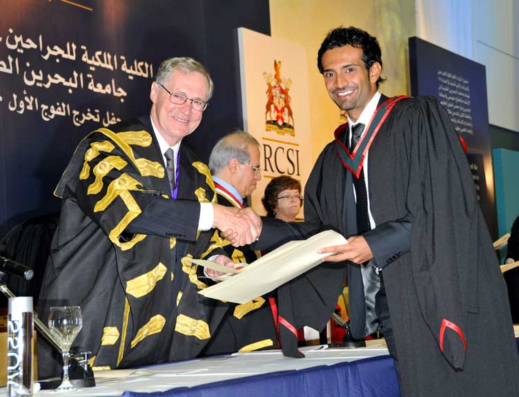 RCSI Bahrain confers its first class of healthcare professionals - RCSI ...